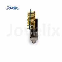 China J30J-37ZKW Micro-D Rectangular Connector 37 Pin Right Angle PCB Receptacle for sale