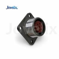 China 2PMT18K7AJ 2PMT Series High Temperature 7 Socket Threaded Circular Panel Receptacle Connector for sale