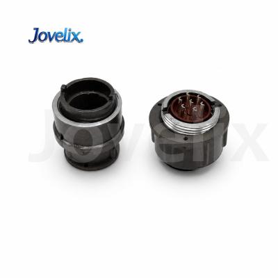 China 2PMT18K7P Circular Connector Socket 7 Core Threaded Industrial Connector for sale