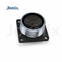 China 2PMT24J10AJ High Temperature 10 Pin Threaded Circular Panel Receptacle Connector Shell Size 24 for sale