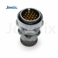 China 2PMT27J19PJ High Temperature 19 Pin Threaded Circular Shielded Plug Connector for sale