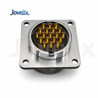 China 2PMT27K19AJ High Temperature 19 Socket Threaded Circular Panel Receptacle Connectors for sale
