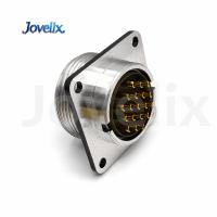 China 2PMT27K19AJ High Temperature 19 Socket Threaded Circular Panel Receptacle Connectors for sale