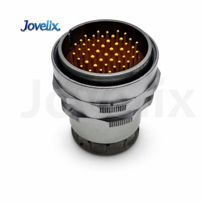 China 2PMT45J50PJ Russian Connector 50 Pin Threaded Circular Shielded Plug Connector for sale