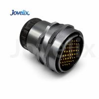 China 2PMT45J50PJ Russian Connector 50 Pin Threaded Circular Shielded Plug Connector for sale