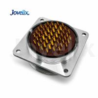 China 2PMT45K50A8J High Temperature Threaded Circular Connector 50 Socket Panel Receptacle for sale