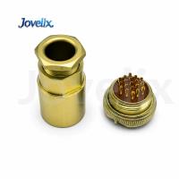 China PC19TB-PLUG 19 Core Circular Connector Plug M18 Threaded Industrial Connector for sale