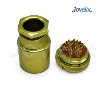 China PC32TB-PLUG PC Series Russian Standard Threaded Circular Connector 32 Pin Plug Connector for sale