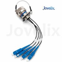 China J599 Fiber Optic Cable Assembly 4 SC Connectors 0.1m Short Distance Routing for sale