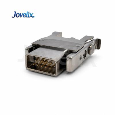 China J14A-9TJ Rectangular Electrical Connector 9 Contact Solder Cup 0.6mm for sale