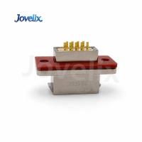 China J14A-9ZKB Rectangular Electrical Connector 9 Contact Dual Locking 0.6mm Wire Hole for sale