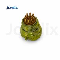 China ZH13-10-10-P-11-B Subminiature Circular Electrical Connector 10 Contact ZH13 Type for sale