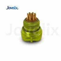 China ZH13-10-10-P-11-B Subminiature Circular Electrical Connector 10 Contact ZH13 Type for sale