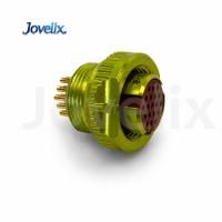 China ZH13-19-12-P-11-B High-Density Subminiature Circular Electrical Connector 19 Contact for sale