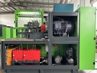 China Diesel Injection Pump Test Bench with Stainless Steel Tanks Air Compressor for sale
