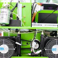 China Steel Frame Diesel Injector Test Stand Single Phase 2700 Bar for sale