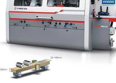 China 6500r/Min 4 Sided Planer 25mm 160mm 4 Sided Moulder for sale