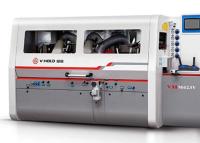 China Industrial 4 Sided Planer Moulder 230mm Width 54.92kw Heavy Duty Hard Wood Processing for sale