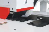 China 400mm Industrial Rip Saw 80mm Thick Wood Cutting Machine 7.5kW for sale