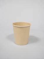 China Smell Less Bamboo Pulp Biodegradable Soup Cups Custom Logo Printed 480ml for sale