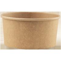 China ZEEHENG Round Kraft Cardboard Salad Bowl 1500 ml 184x161x66 cm for sale