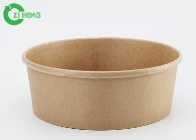China 50oz Disposable Kraft Paper Bowl Take Out Custom Logo Printed Soup Salad Porridge Noodles Dessert Bowl for sale