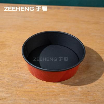 China New Red Black Paper Bowls for Event And Parties Planning for sale