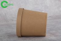China Pepsi Color Printed Kraft Paper Cups 8oz Design No Leak For Taking Away for sale