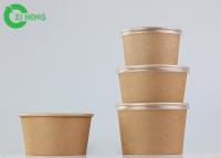 China Disposable Noodle Packaging 8oz 12oz 16oz Custom Logo Printed Kraft Paper Soup Bowl for sale