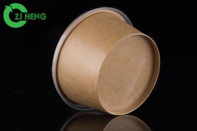 China Environmental Food Grade Custom Logo Printed Biodegradable Food Packaging Soup Bowl 8oz for sale