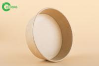 China Food grade 100% recyclable disposable kraft strong paper bowl 16oz for sale