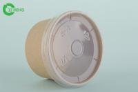 China Leak / Grease Proof Kraft Paper Bowls Odourless For Hot / Cold Food Any Size for sale