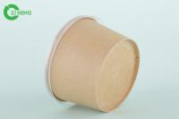 China Kraft Paper Microwavable Disposable Bowls For Hot Food 100% Compostable for sale