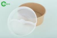 China Microwave Safe Disposable Dinner Plates With Compartments Crack Resistance for sale