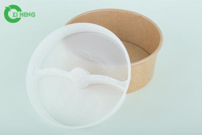 China Microwave Safe Disposable Dinner Plates With Compartments Crack Resistance for sale