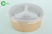 China 3 Sections 160mm Disposable Divided Plastic Plates No Deformation For Snacks for sale