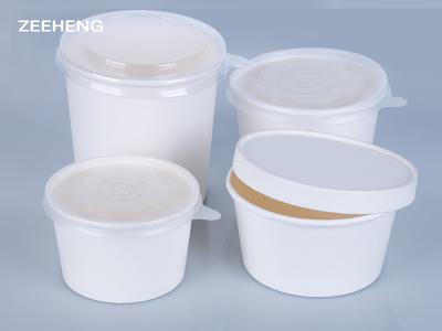 China Plastic / Paper Lid Cold Drink 16oz Soup Cup Recyclable and Versatile for Any Drink for sale