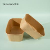 China ZEEHENG Disposable Paper Bowls Specifically for Hotel Restaurant Takeway for sale