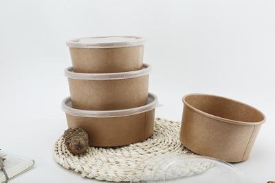 China Disposable Food Grade Leakproof Microwavalable Paper Cups Ice Cream for sale