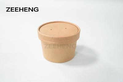 China Food Grade Heavy Duty Paper Bowls Insulated Food Container 8oz for sale