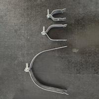 China Galvanized Iron Metal Pipe Unistrut Conduit Hanger Electrical EMT Conduit Clamp for sale