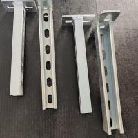 China Sturdy Electro Galvanized Metal Slotted Channel Swing Arm For Construction Mounting System for sale