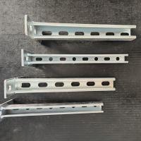 China Electro Galvanized Slotted Channel Unistrut For 41x21mm Industrial Support for sale