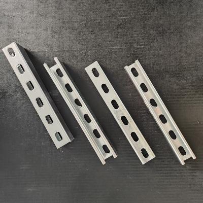 China Hot Dipped Galvanized Unistrut C Channel Zinc Alloy Coated  41×21mm  41×41mm 41×61mm for sale