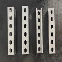 China Hot Dipped Galvanized Unistrut C Channel Zinc Alloy Coated  41×21mm  41×41mm 41×61mm for sale