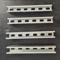 China High Strength Unistrut C Channel Galvanized Zinc Alloy Slotted C Channel For Construction for sale