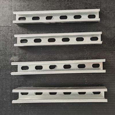 China High Strength Unistrut C Channel Galvanized Zinc Alloy Slotted C Channel For Construction for sale