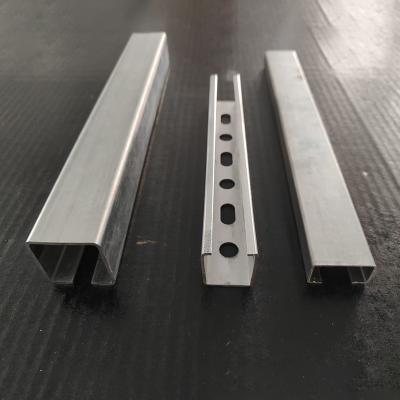 China High Strength Stainless Steel Unistrut Channel Aluminum Alloy Galvanized Unistrut for sale