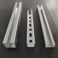 China Corrosion Resistant Aluminum Alloy Metal C Channel For Construction & Installation Support for sale