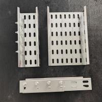 China OEM Galvanized Special Shaped Groove Slotted C Channel For Cable Tray Installation for sale